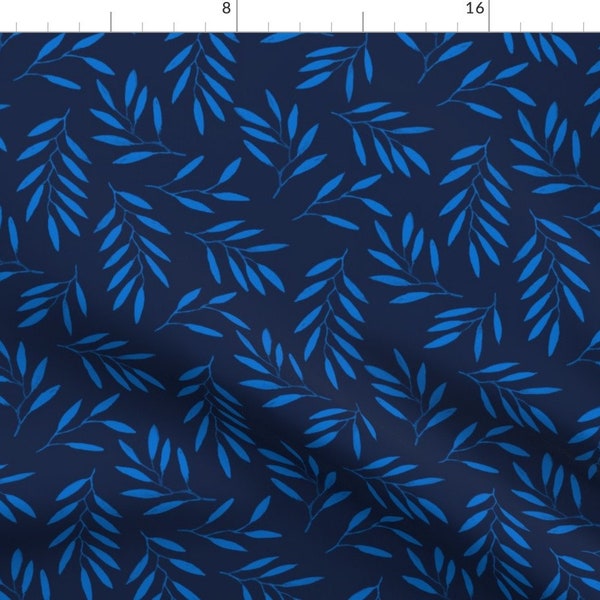 Blue Willow Fabric - Etsy