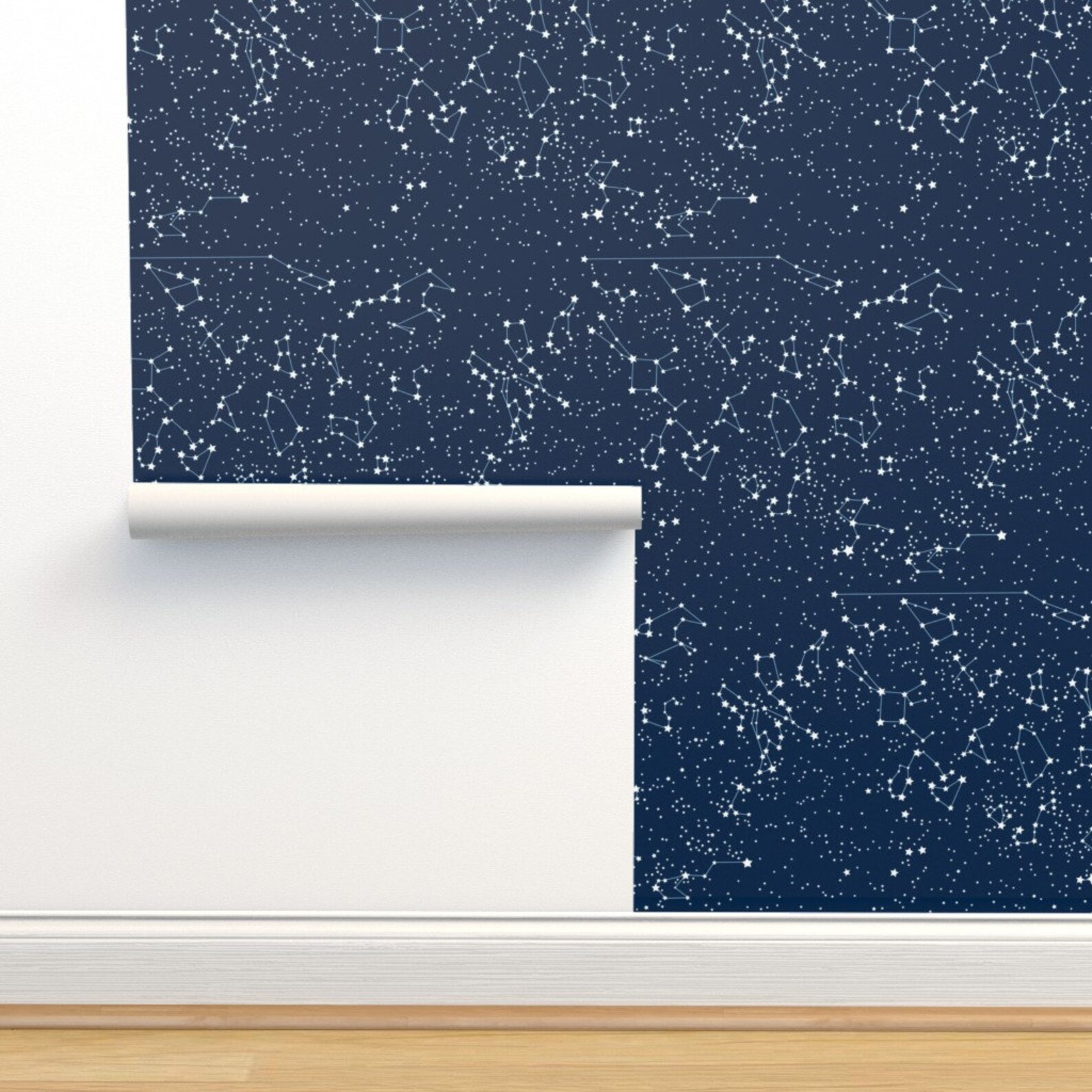 Constellation Wallpaper map of Our Sky by Mariao - Etsy