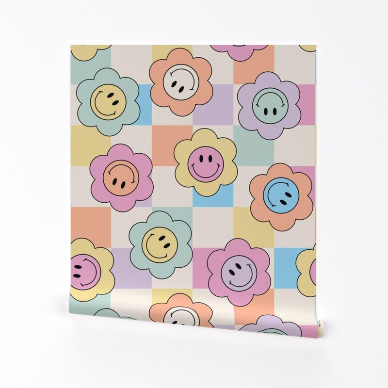 Removable Wallpaper Faces - Etsy
