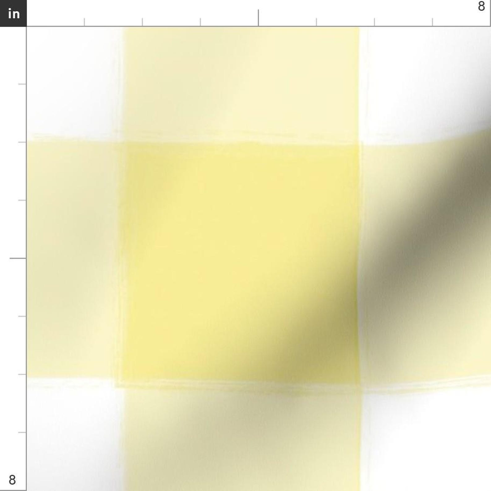 Plaid Buffalo Check Fabric - Large Yellow Buffalo Check Gingham by ...