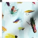 Fly Fishing Fabric Fly Lures by Rousehousedesign Fly - Etsy