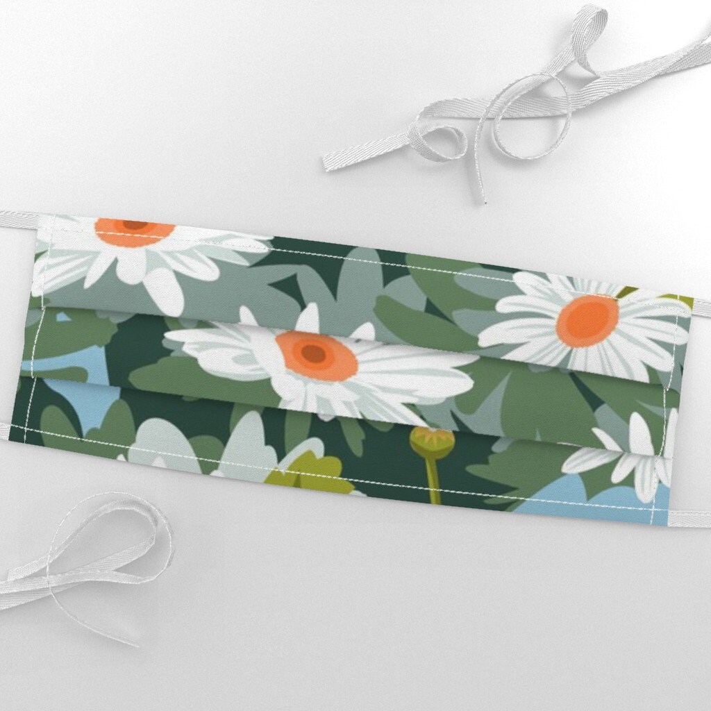 Daisy Love Paint by Number Fabric Floral Butterfly Garden - Etsy