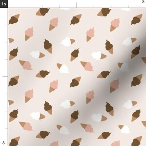 Boho Ice Cream Apparel Fabric - Boho Ice Cream by Brittanyfrostdesigns ...