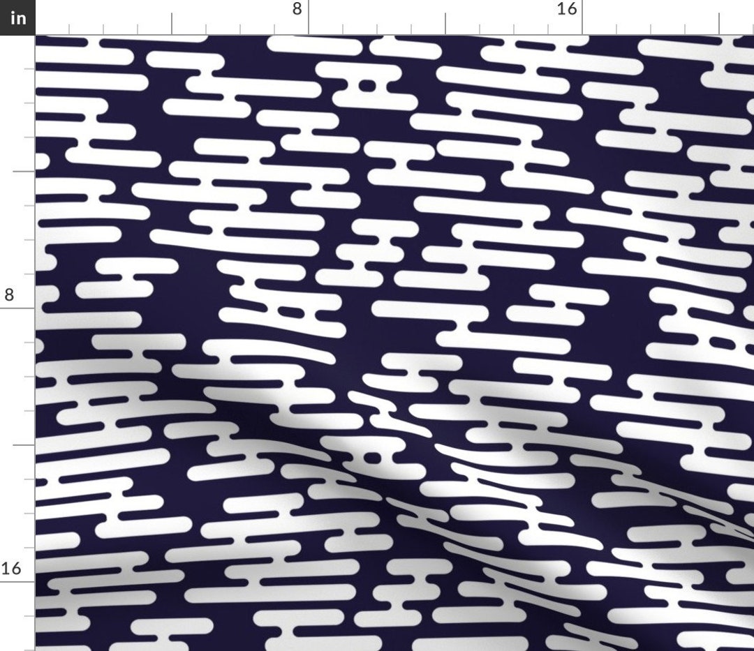 Traditional Japanese Fabric Japanese Mist/clouds by - Etsy