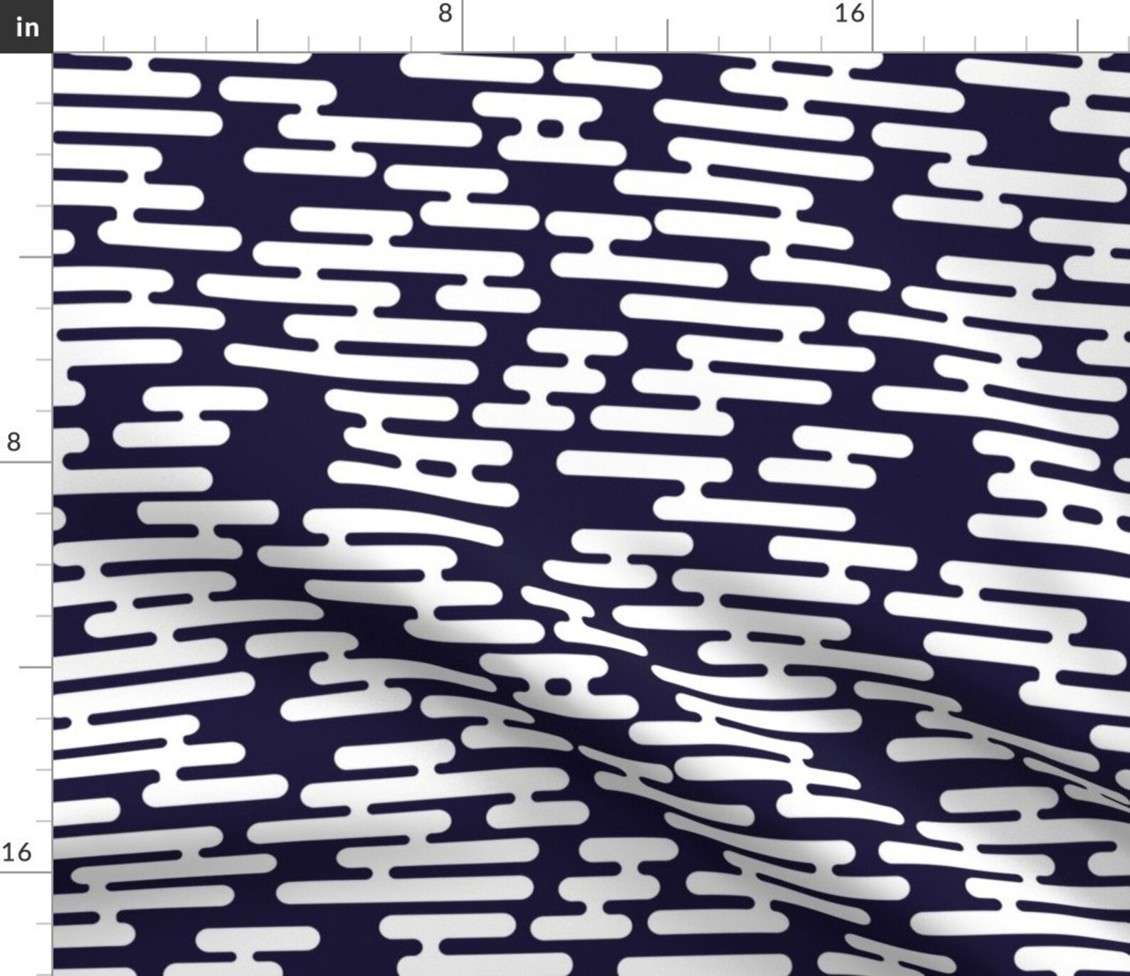 Traditional Japanese Fabric Japanese Mist/Clouds By | Etsy