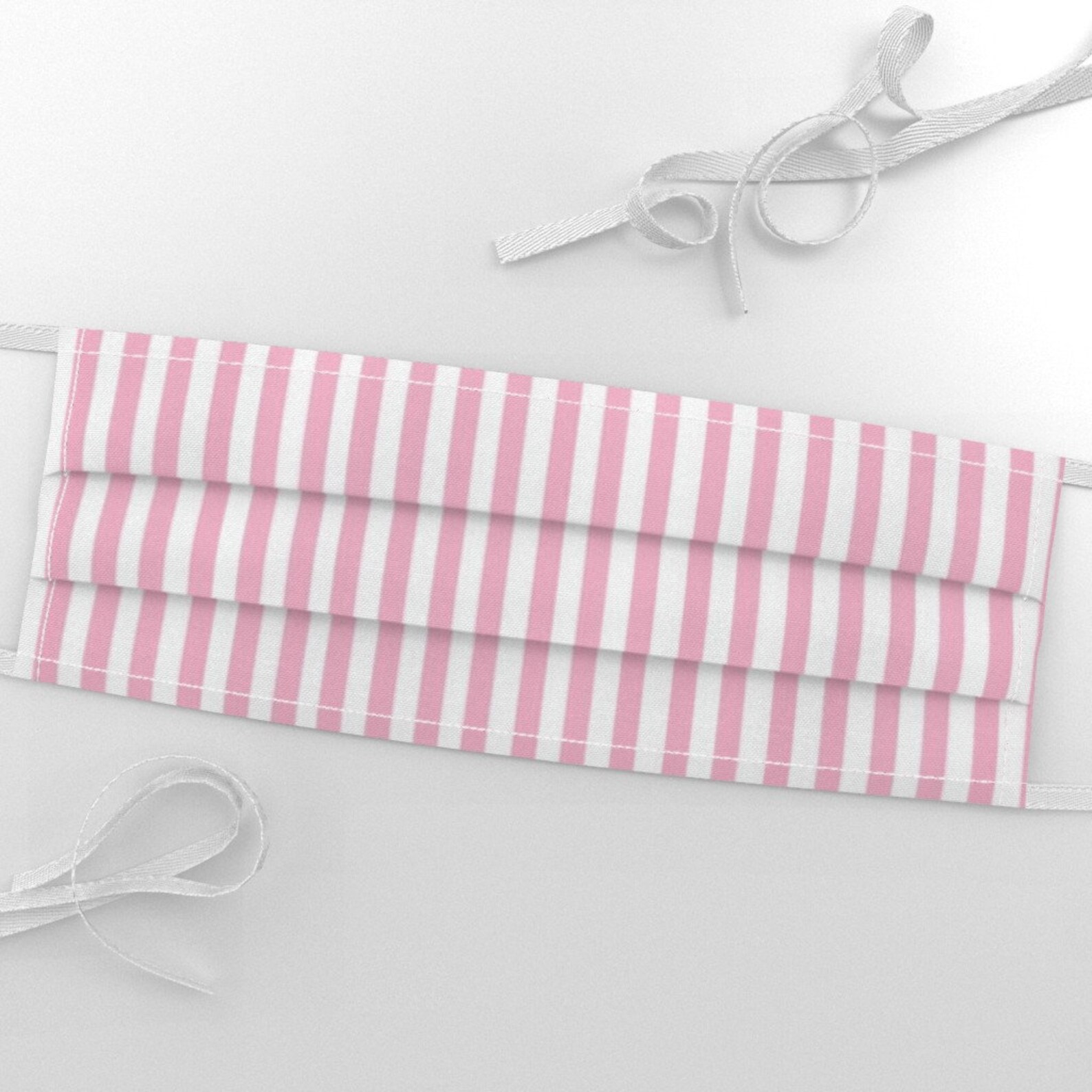Baby Girl Pink Stripes Fabric Perfectly Pinstripe in Baby | Etsy