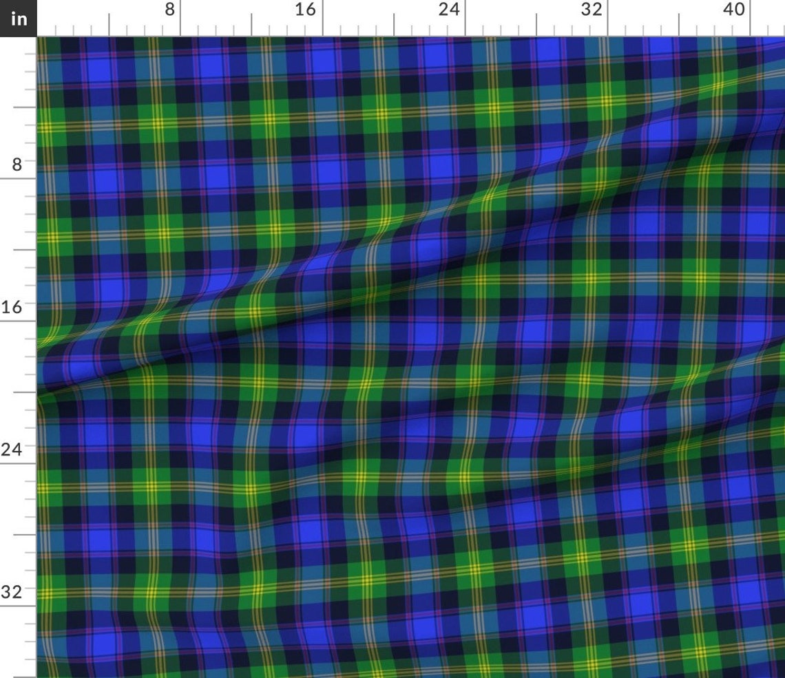 Watson Fabric Watson Clan Tartan by Weavingmajor Watson | Etsy