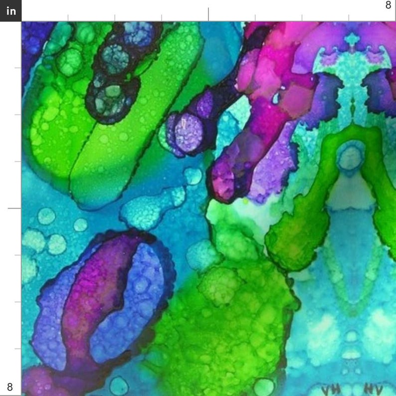 Bacteria Fabric - Under the Microscope by Valeriehildebrand - Bacteria ...