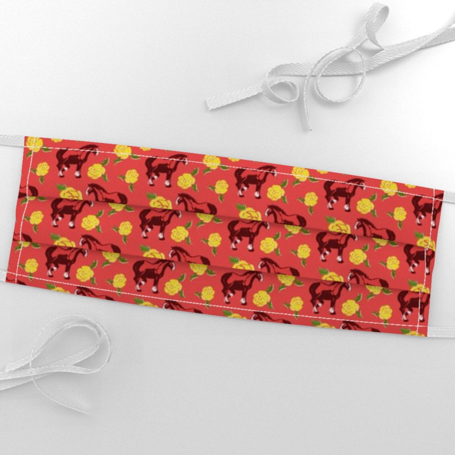 Dapper Dame Fabric the Dapper Dame Draft Horses by | Etsy