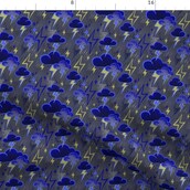 Lightning Storm Fabric Lightning Grey/blue by Andreaalice Lightning ...