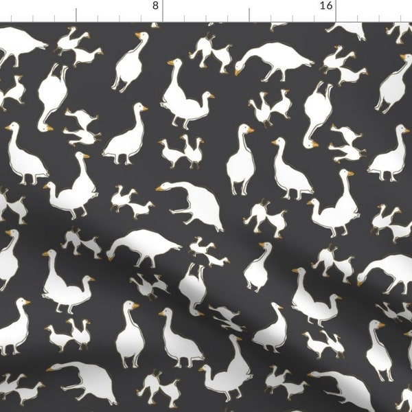 Blue Goose Fabric - Etsy