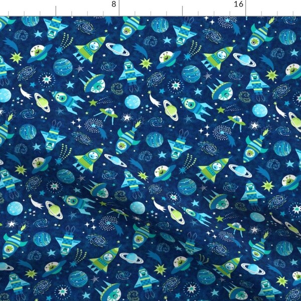 Saturn Fabric - Etsy