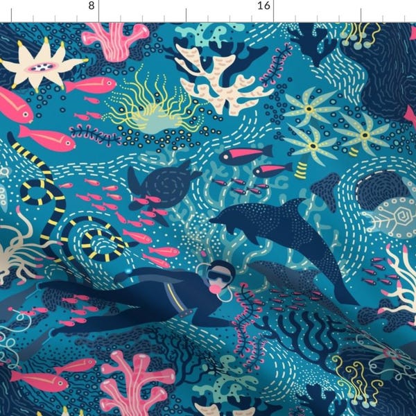 Scuba Knit Fabric - Etsy