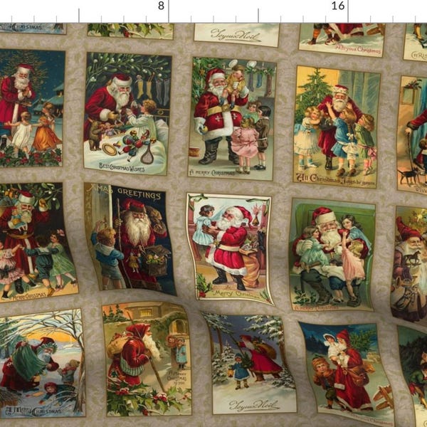 Christmas Fabric Panels - Etsy