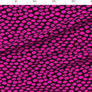 Lipstick Fabric Lips Beauty Makeup Kiss Kisses Fashion Pink - Etsy