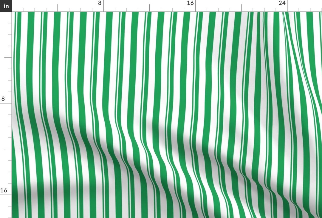 Dapper Fabric - Dapper Green by Sandityche - Dapper Green White ...