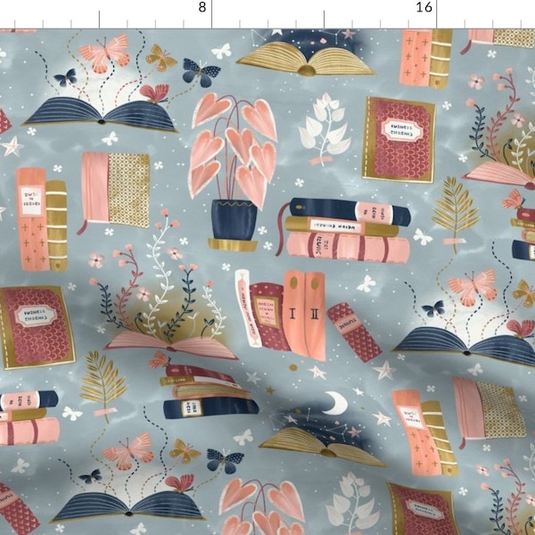 Book Fabric - Etsy