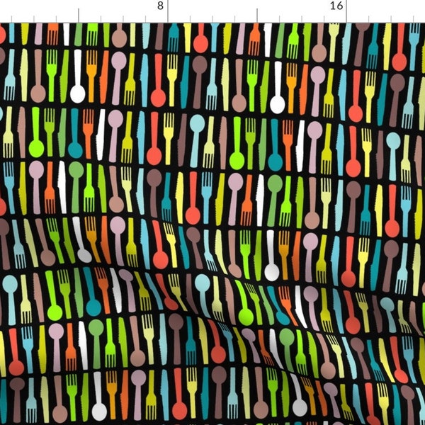 Utensil Fabric - Etsy