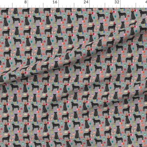 Black Lab Fabric Black Lab Birthday Party Labrador Retriever | Etsy