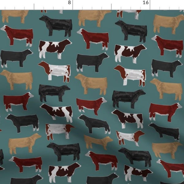 Blue Guinea Pigs Pets Fabric Guinea Pig With Food by Designtherapy ...