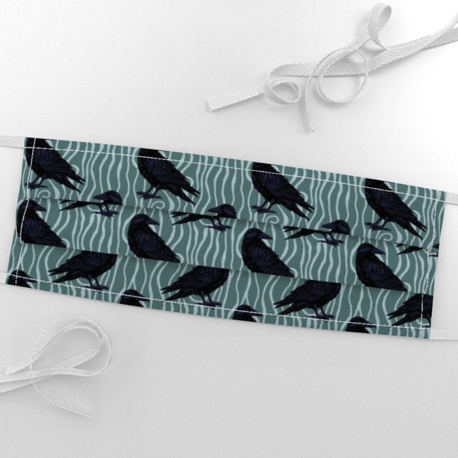 Crow Fabric as the Crow Flies by Keweenawchris Literature | Etsy