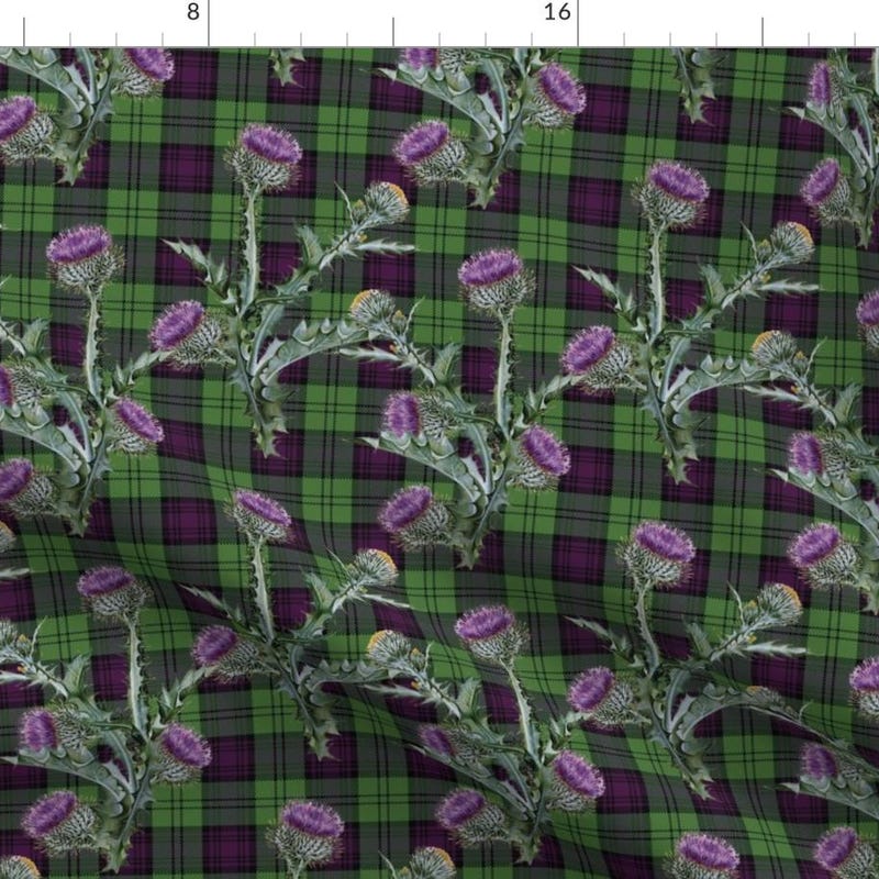 Thistle Fabric - Etsy