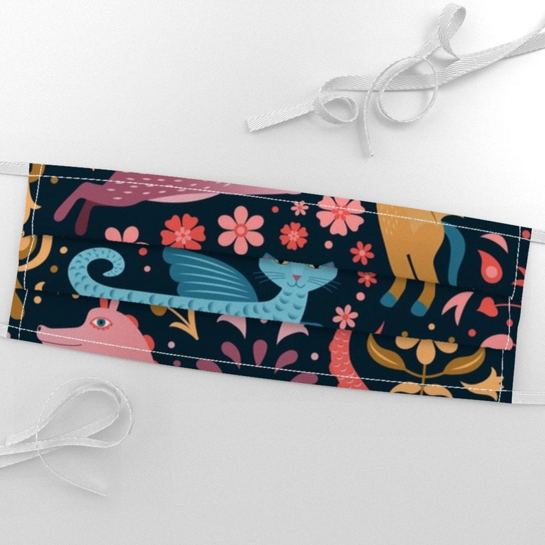 Cryptids Fabric Cryptid Creatures by Portiamonberg Kraken | Etsy