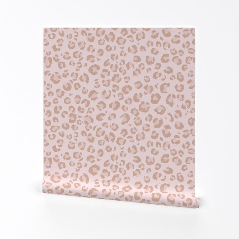 Pink Cheetah Print Wallpaper - Etsy