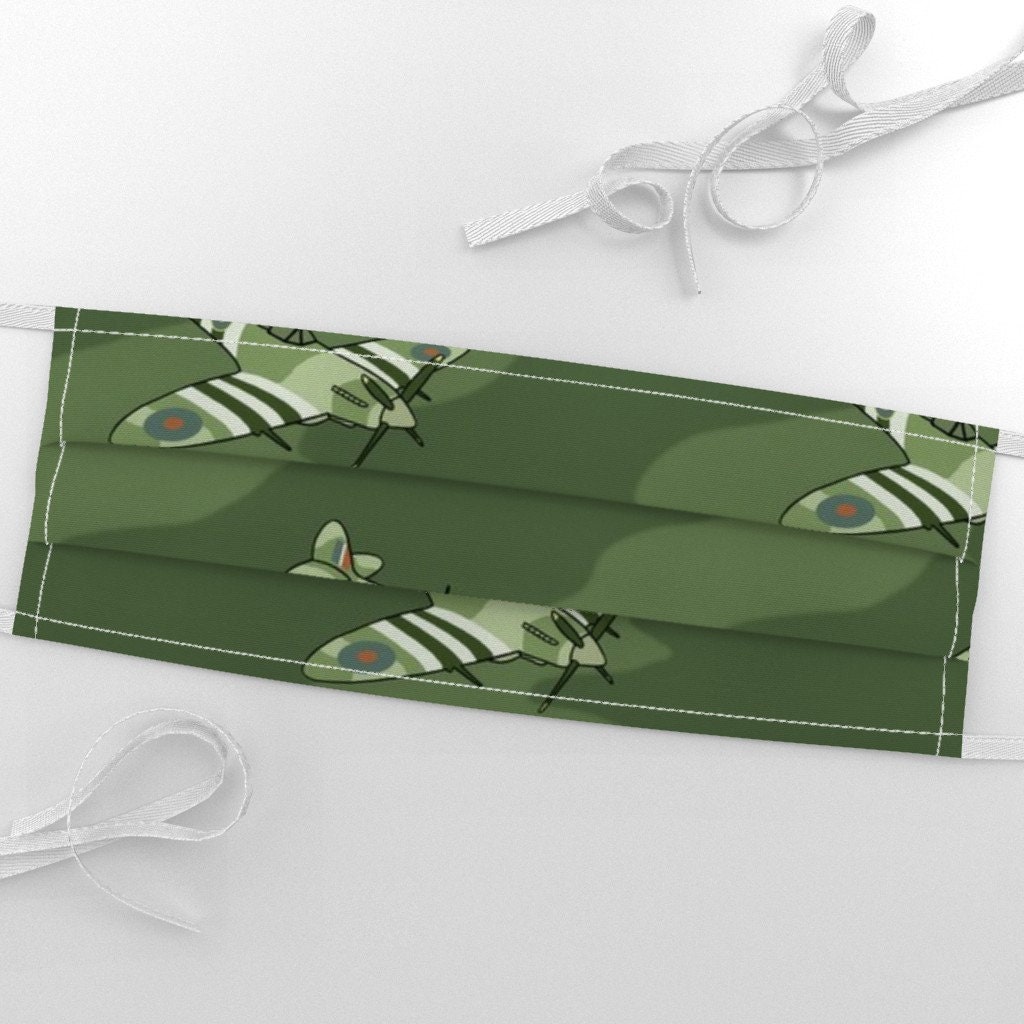 Spitfire Airplanes Fabric Spitfires By Felis Astrum | Etsy