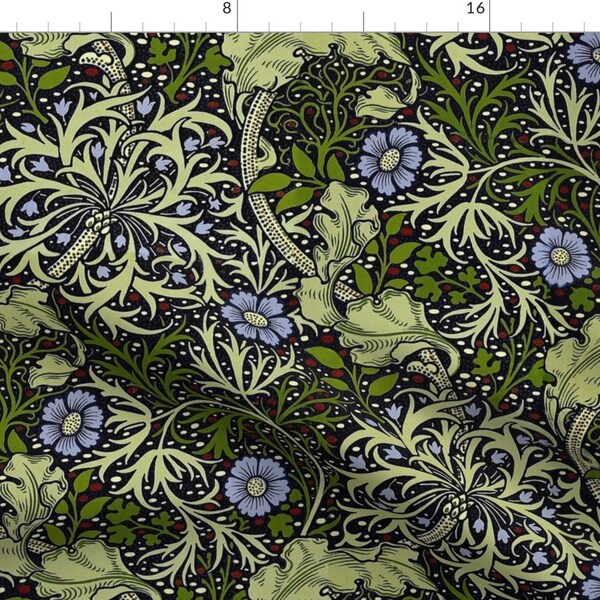 William Morris Fabric by the Yard - Etsy