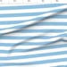 Preppy Stripes Fabric - Sky Blue Wide Stripes by Sweetzoeshop - Preppy ...