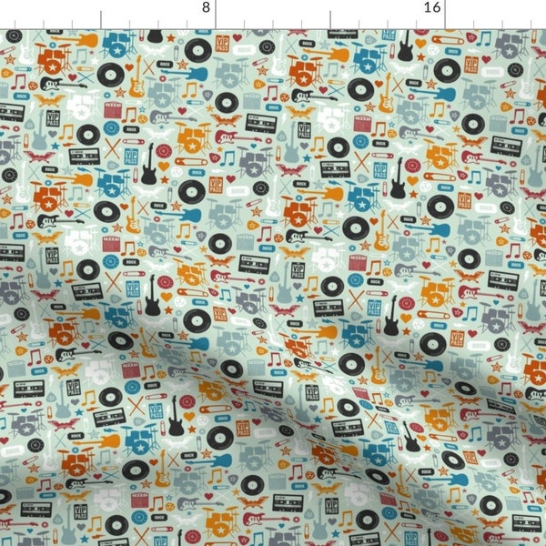 Rock Fabric - Etsy