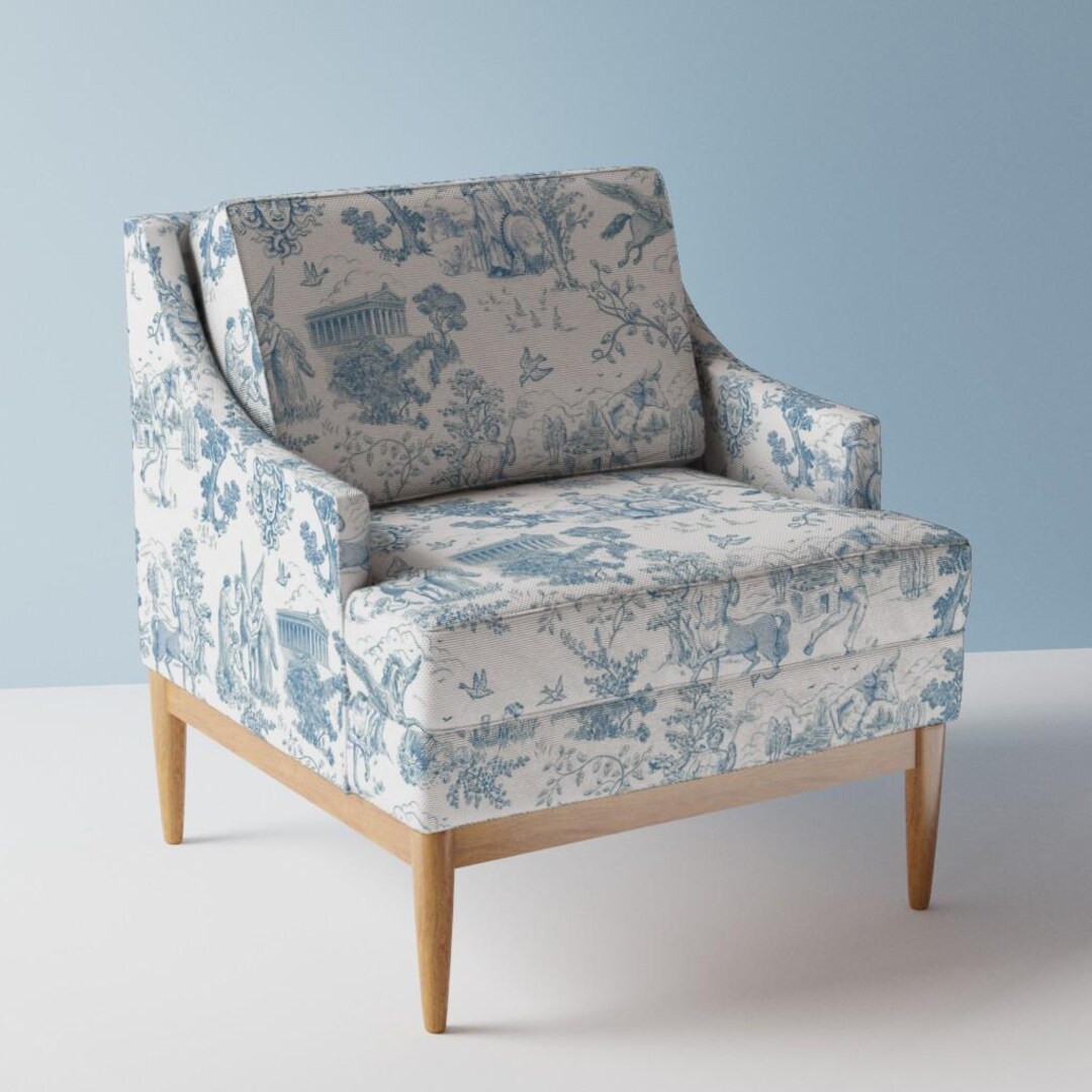 Toile Upholstery Fabric- Greek Mythology Toile by Vinpauld - Greek ...