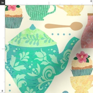 Victorian Tea Party Food Fabric Princess Victoria's Tea Party by Sarah ...