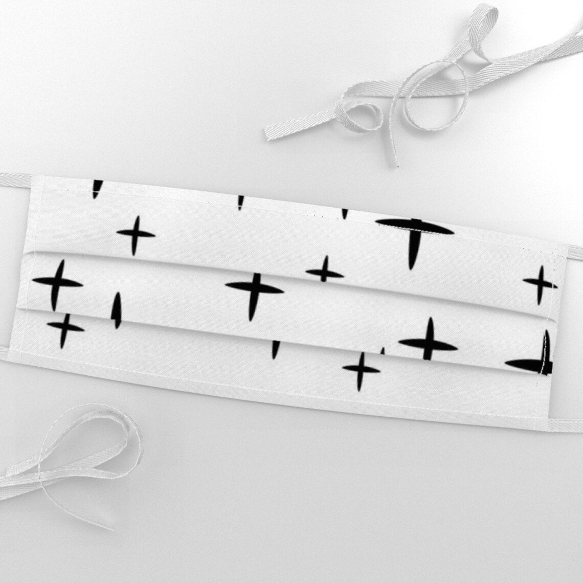 Cross Fabric Black Hand Cross Custom Fabric by Little Arrow - Etsy