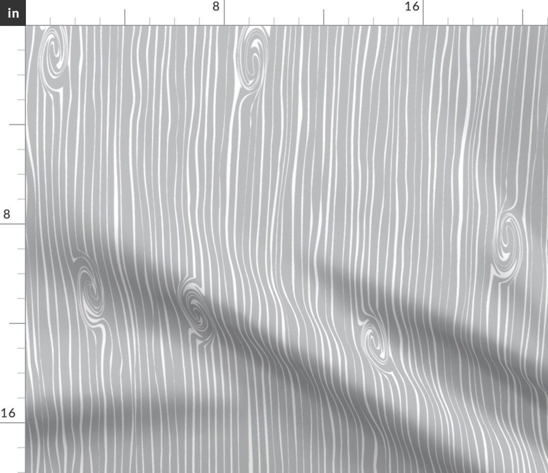 Woodgrain Fabric Woodgrain Light Gray 90 by - Etsy
