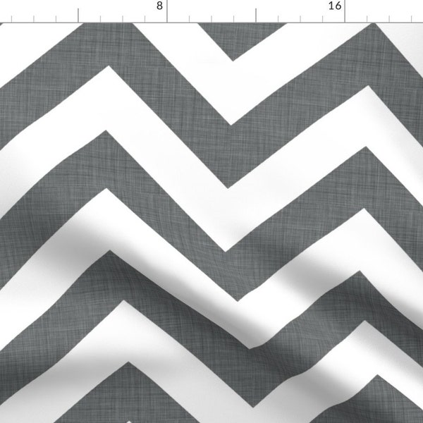 Large Chevron Fabric - Etsy