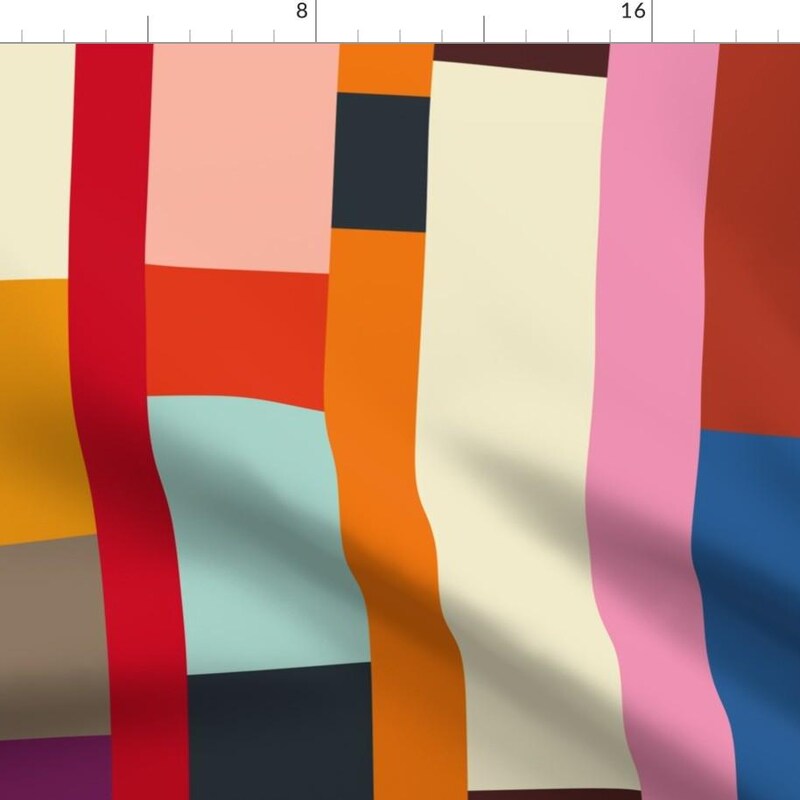 Bold Color Fabric - Etsy