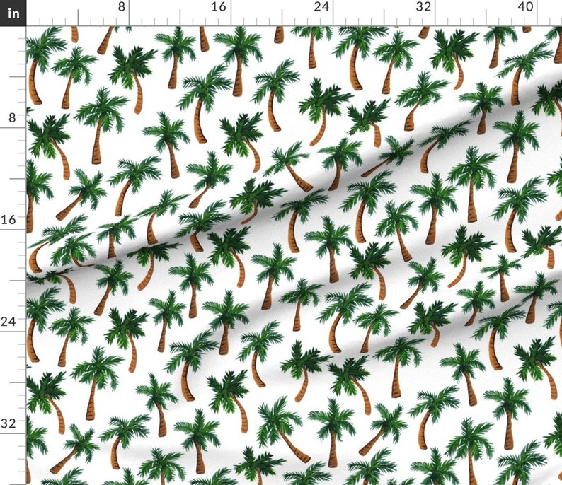 Palm Tree Fabric Palm Tree Print large by Shelbyallison - Etsy