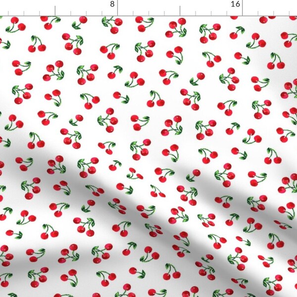 Cherry Fabric - Etsy