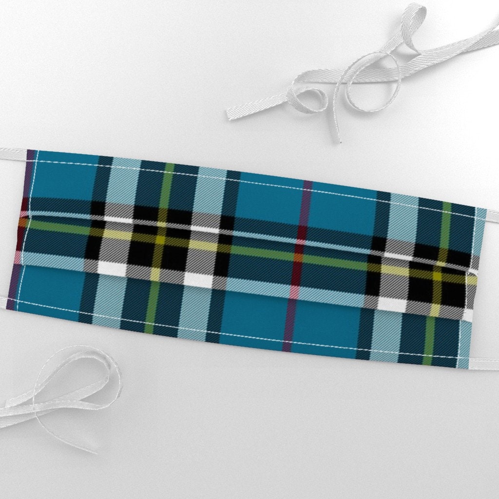 Plaid Fabric Thompson Mactavish Tartan by Weavingmajor - Etsy