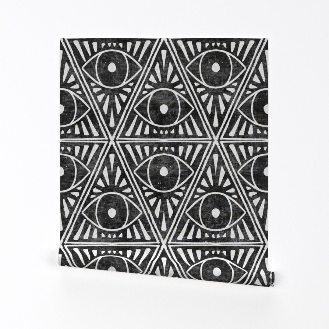 Magic Wallpaper Zodiac Eye Charcoal by Holli Zollinger Illuminati ...