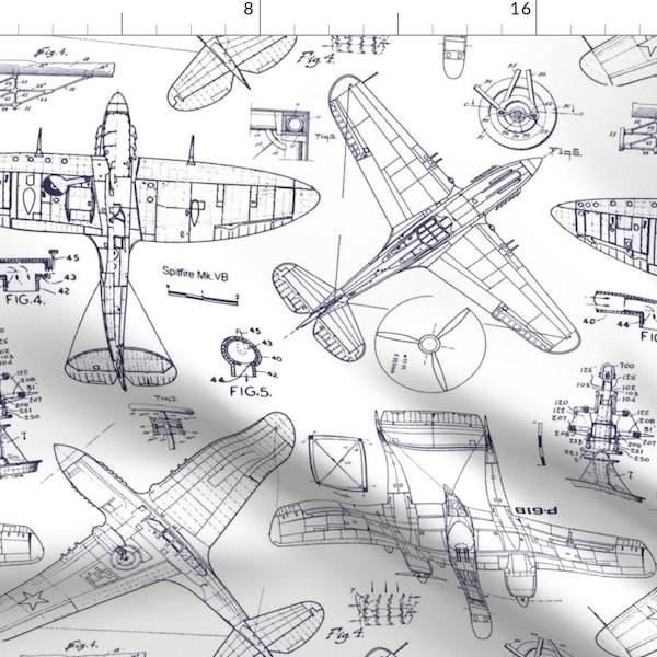 Airplane Fabric - Etsy
