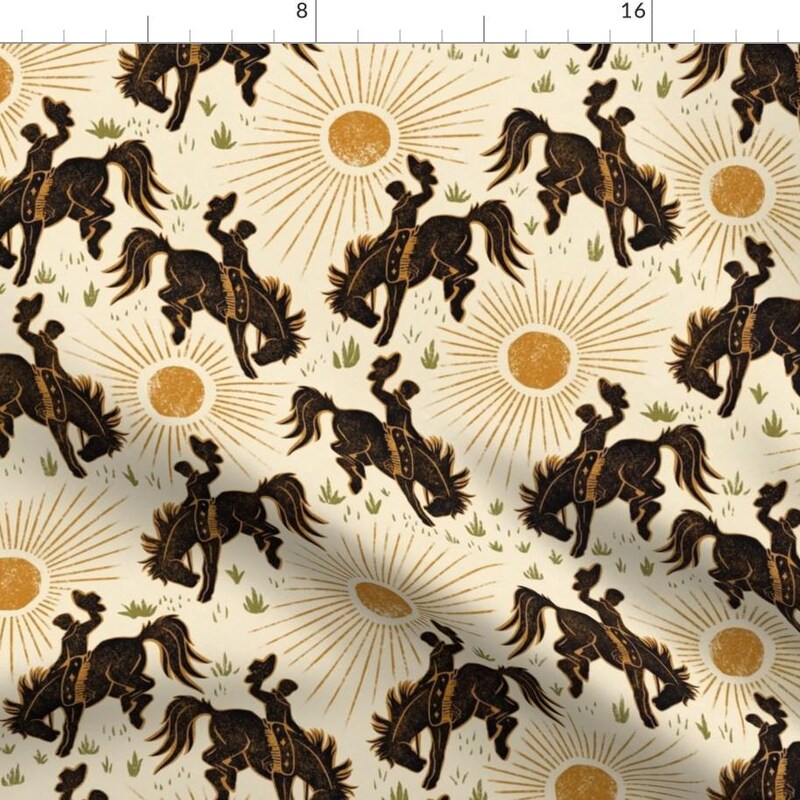 Western Fabric - Etsy