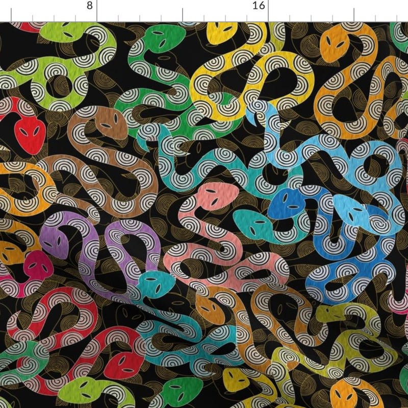 Snake Fabric - Etsy