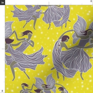Midsummer Fairy Dance Fabric fairy Ring by Vo_aka_virginiao Yellow ...