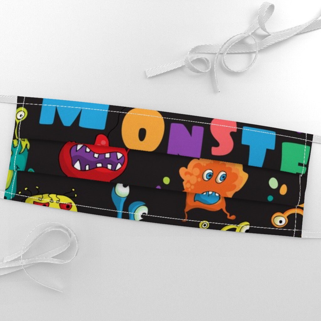 Monsters Fabric Monsters by Lidiebug Monster Beast Alien - Etsy