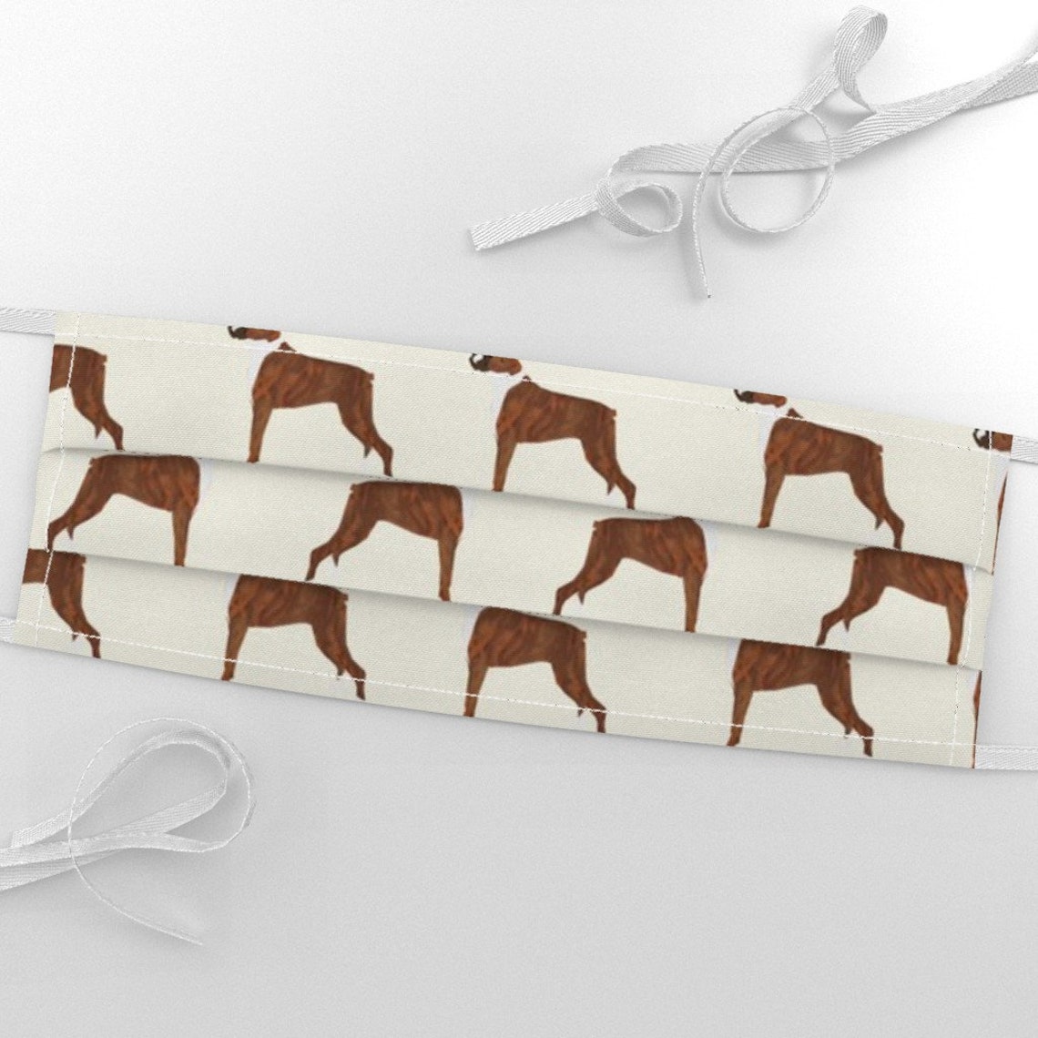 Tan Brown Boxer Dog Fabric Dogs Boxer Cute Dog Pet Dogs | Etsy