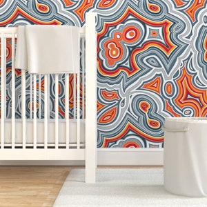 Stone Wallpaper Crazy Lace Agate by Spellstone Lace Agate Gray Red ...