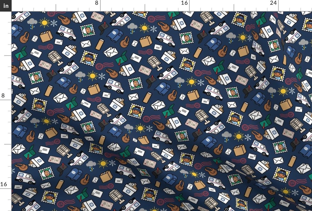 Mail Fabric - Support Your Mail Carrier by Yummestudio - Save the Post ...